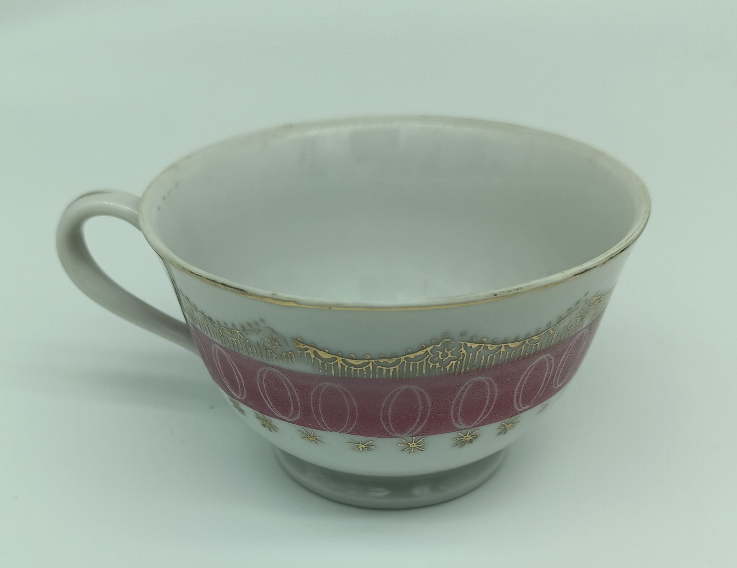 Pink Circular Design Cup - Singapore Pickers