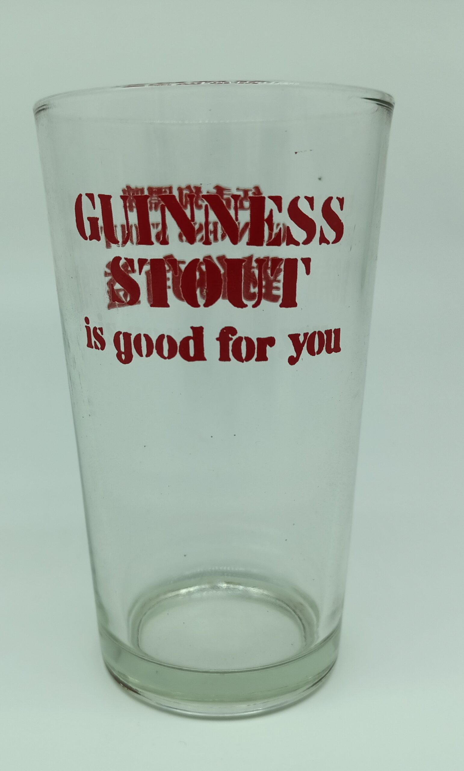 Guinness Stout is Good For You Large Size Glass - Singapore Pickers