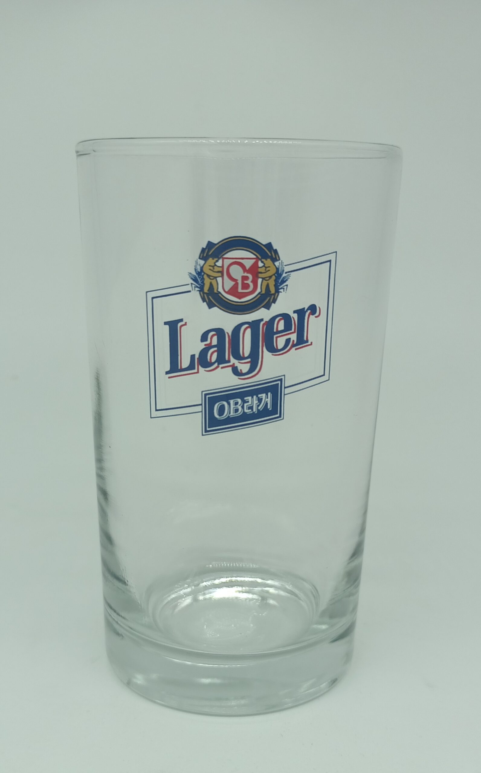 Lager Beer Logo Glass - Singapore Pickers