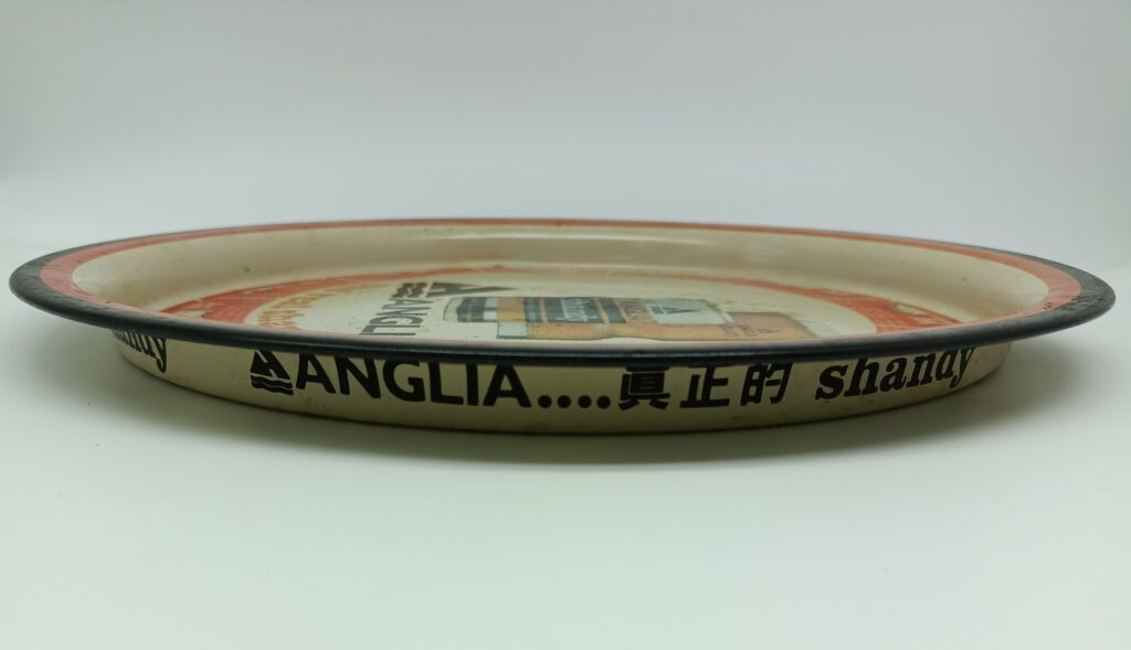 Anglia Shandy Metal Tray - Singapore Pickers