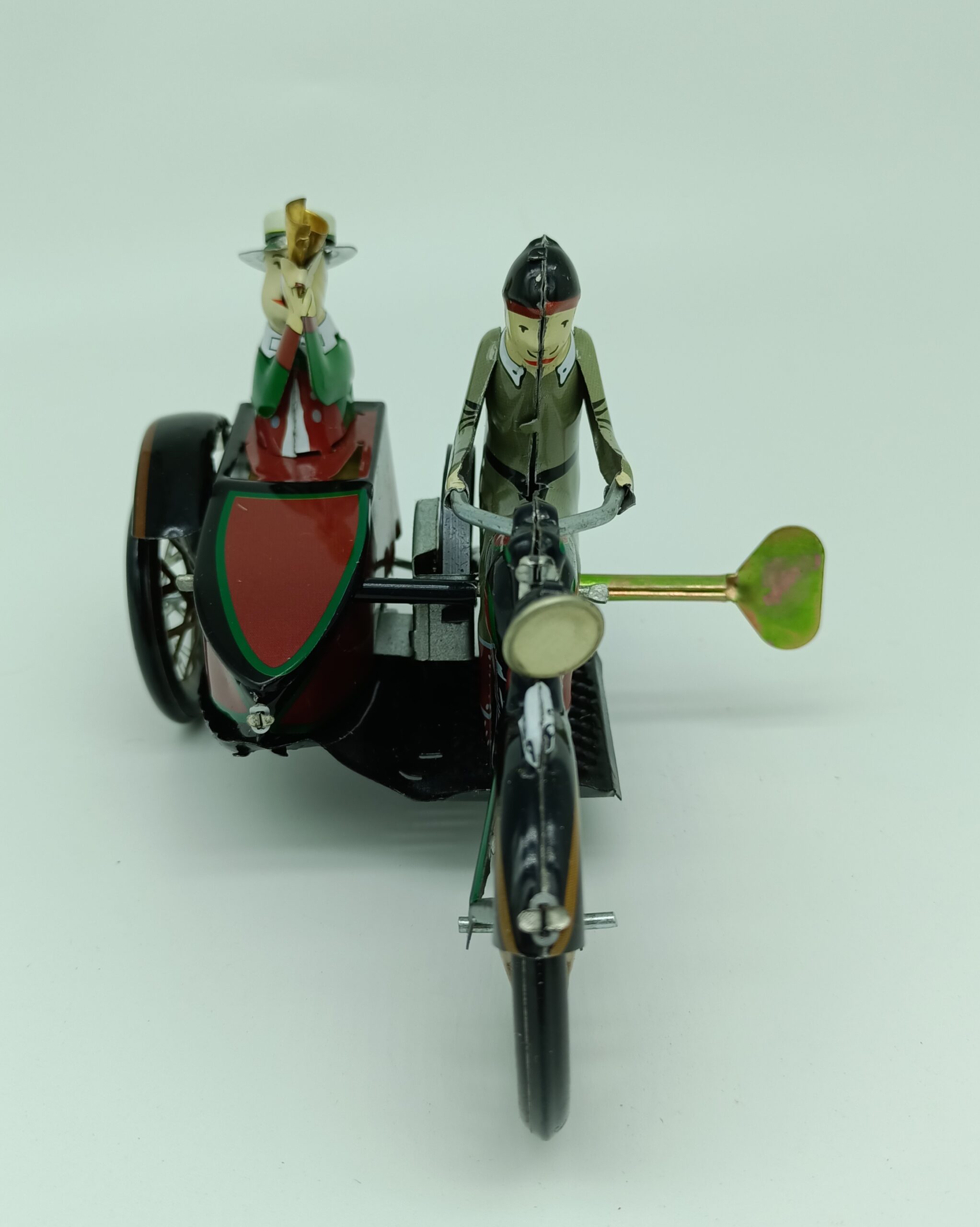 Tin Men on Vespa Sidecar Collectible Toy - Singapore Pickers