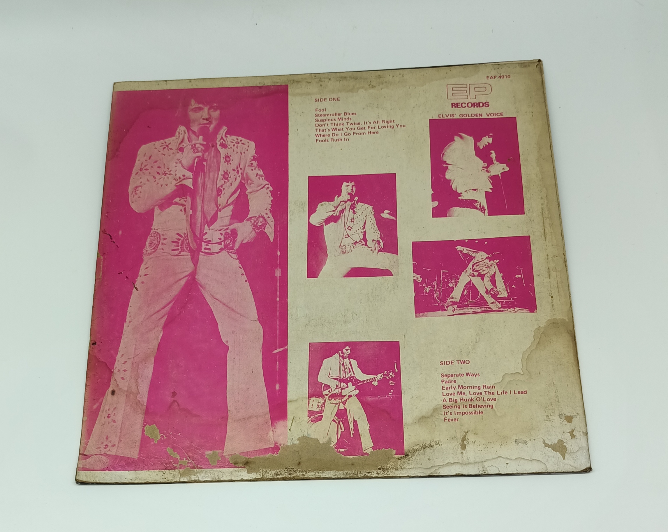 Vinyl Record Elvis: Fool - Singapore Pickers